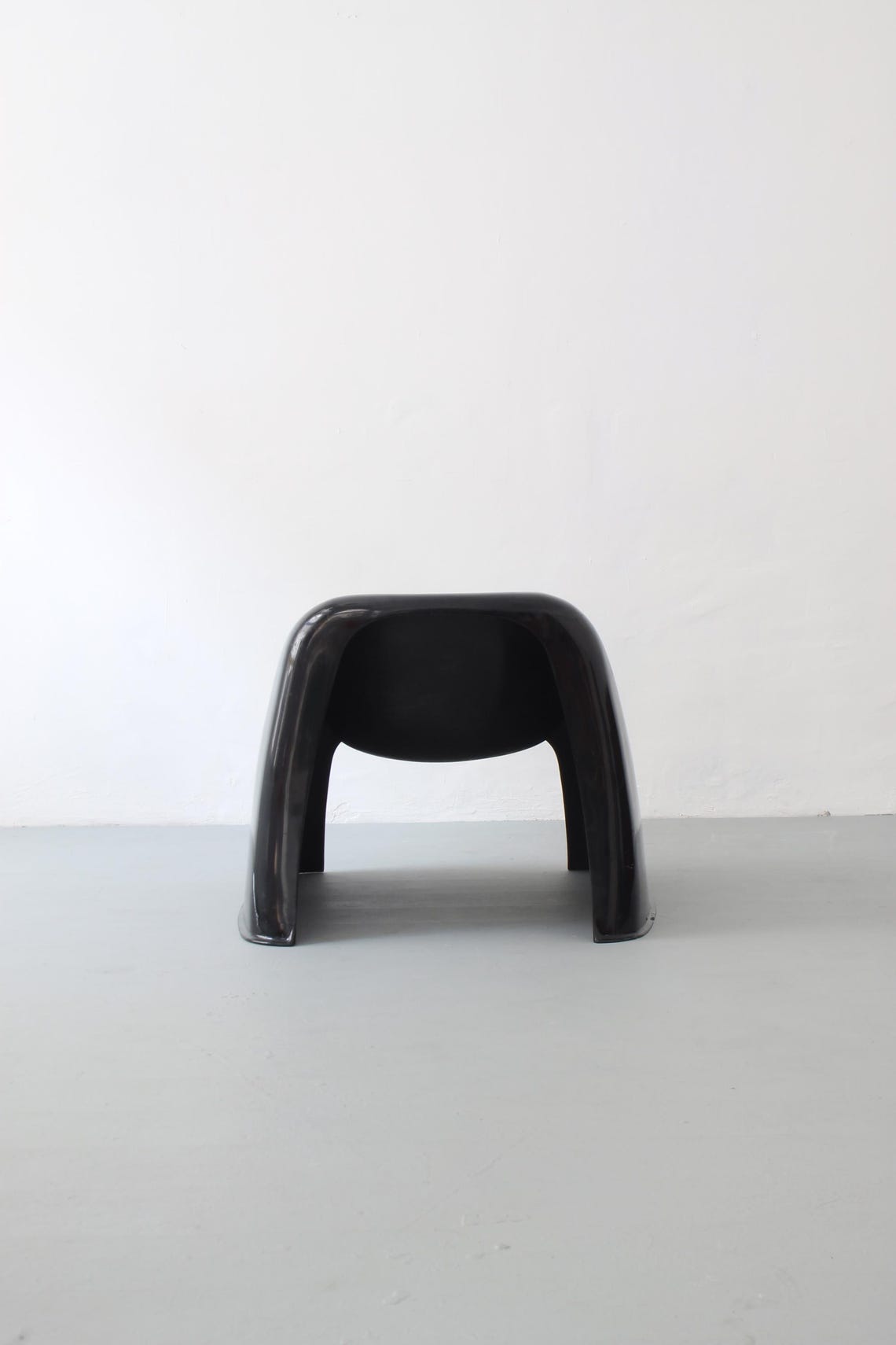 Sergio Mazza / Artemide - "toga" Chair, Black - Etsy
