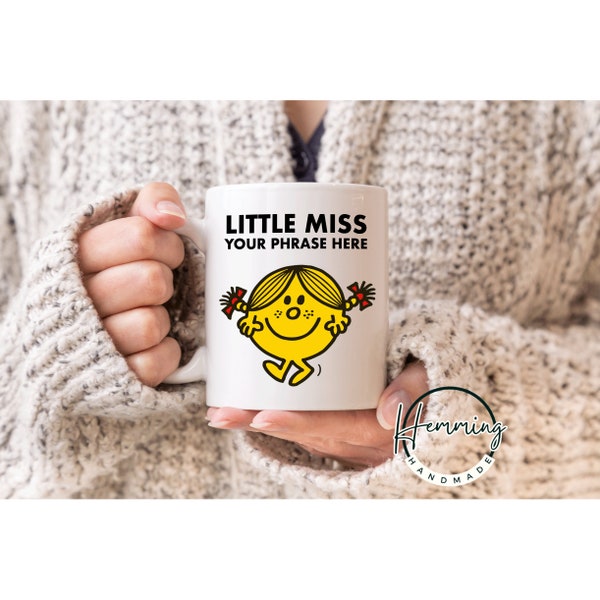 Mr Men Little Miss Mugs - Etsy UK