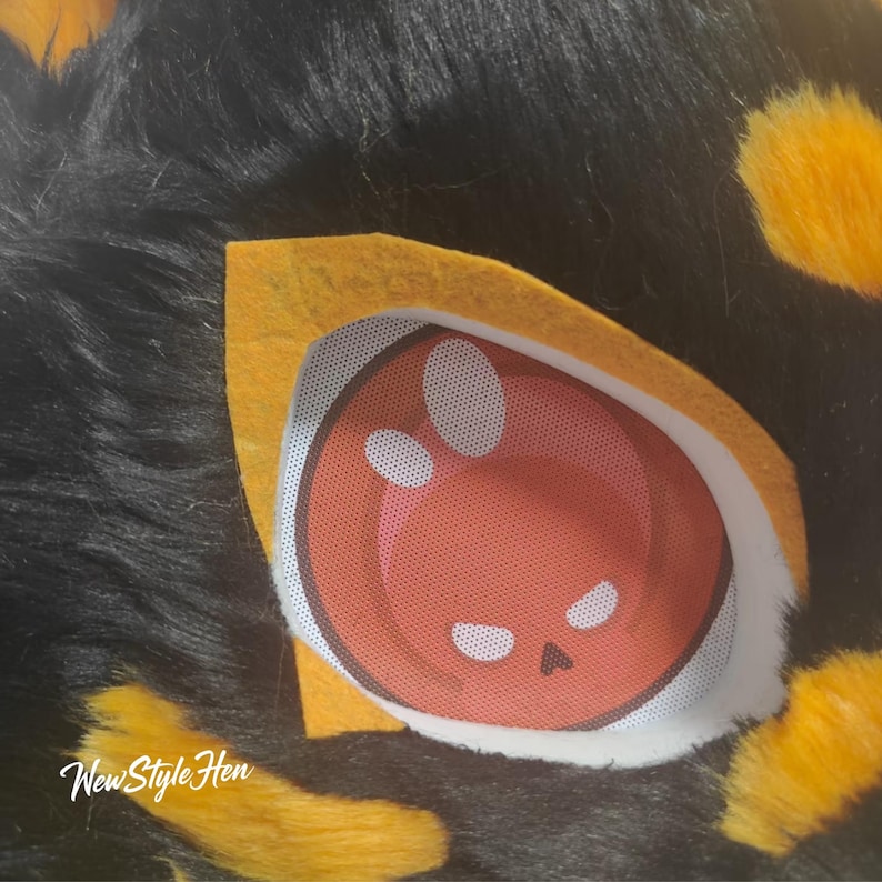 Black Devil Puppy Fursuit Head, Custom Fursuit Head, Kenomo Theme Party ...