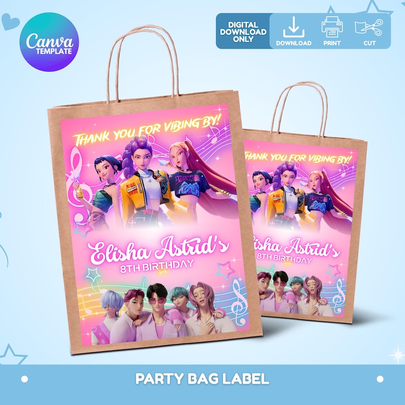 Kpop Demon Hunters Bag - Etsy UK