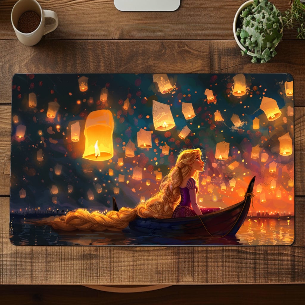 Lorcana Rapunzel Playmat Tangled Gift for Disney Fans Trading Card Game ...