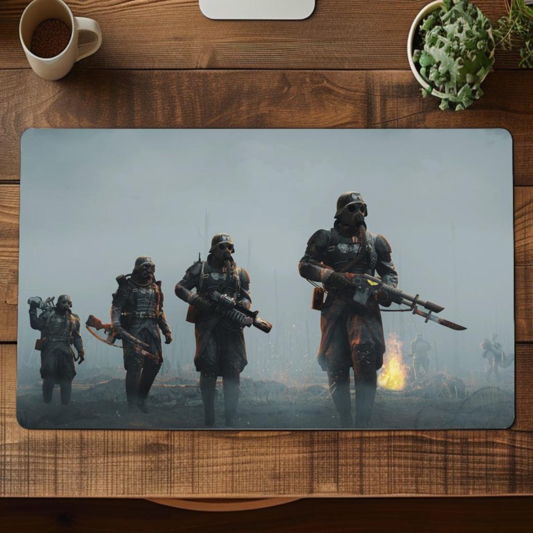 Death Korps of Krieg Gaming Mat Warhammer Mouse Desk Decor for ...