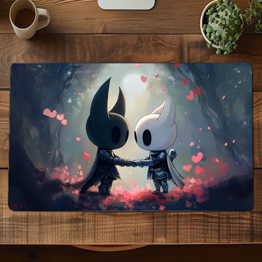 Hollow Knight Gaming Mat Video Game Desk Decor for Video Game Fans ...