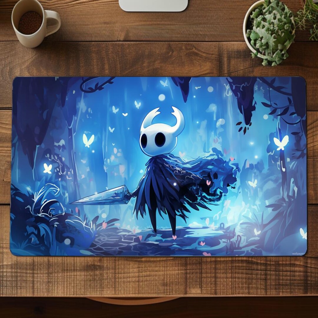 Hollow Knight Gaming Mat Video Game Desk Decor for Video Game Fans ...