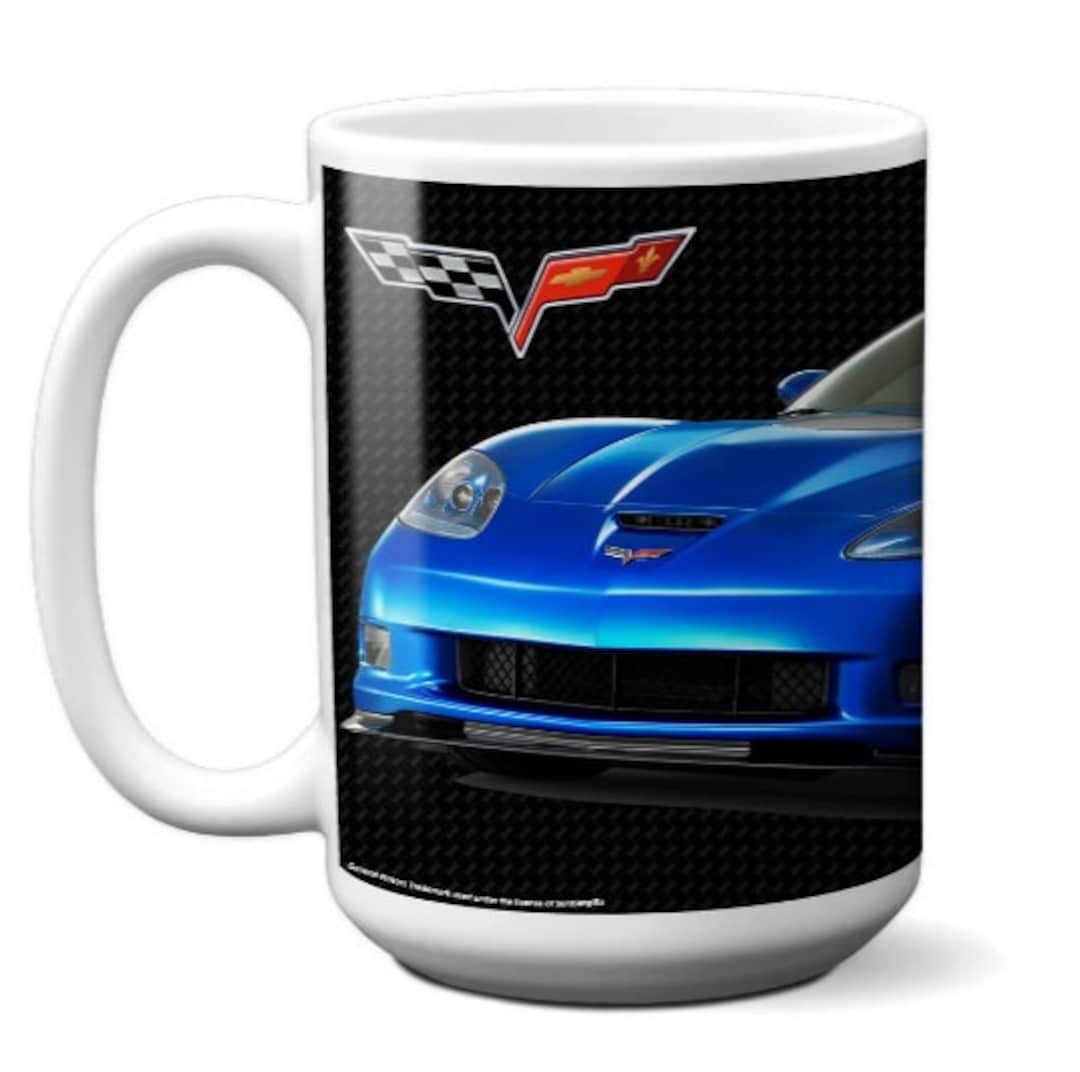 Corvette C6 15 Oz Coffee Mug Chevy Gifts Men Chevrolet Garage Gift for ...