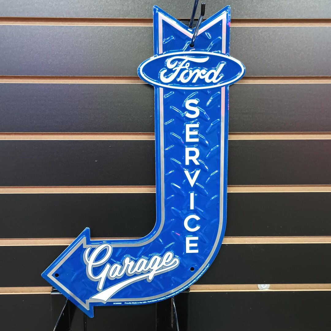 Ford Service Garage Sign Ford Bent Arrow 16th Birthday Gift Car ...