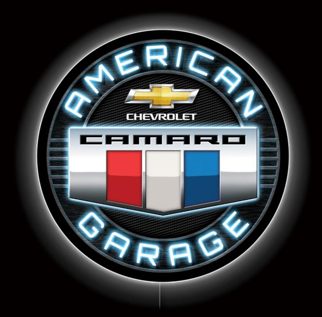 Chevy Camaro LED Sign Camaro Light up Sign Chevrolet Light up Signs ...