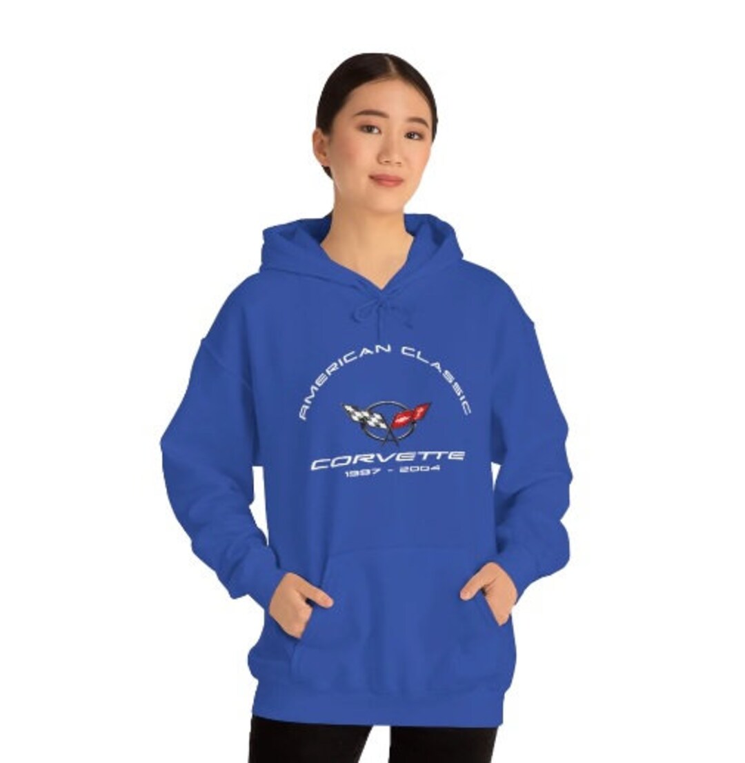 Corvette C5 Hoodie Chevy Apparel for Her Chevrolet Hoodies Comfy Sweats ...