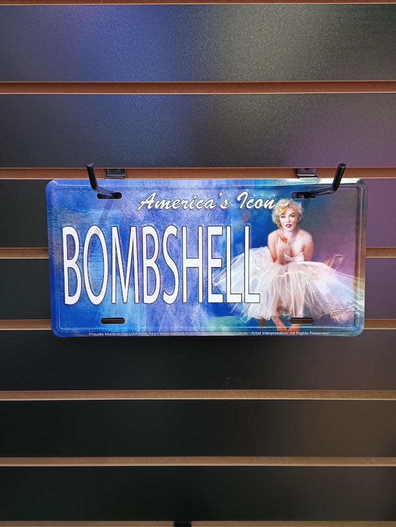 John Wayne American Legend License Plate Cowboy Vanity Plate Movie Room ...