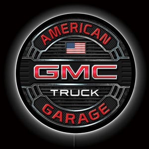 GMC Truck LED Sign Light up Sign GMC American Garage Light up Signs ...
