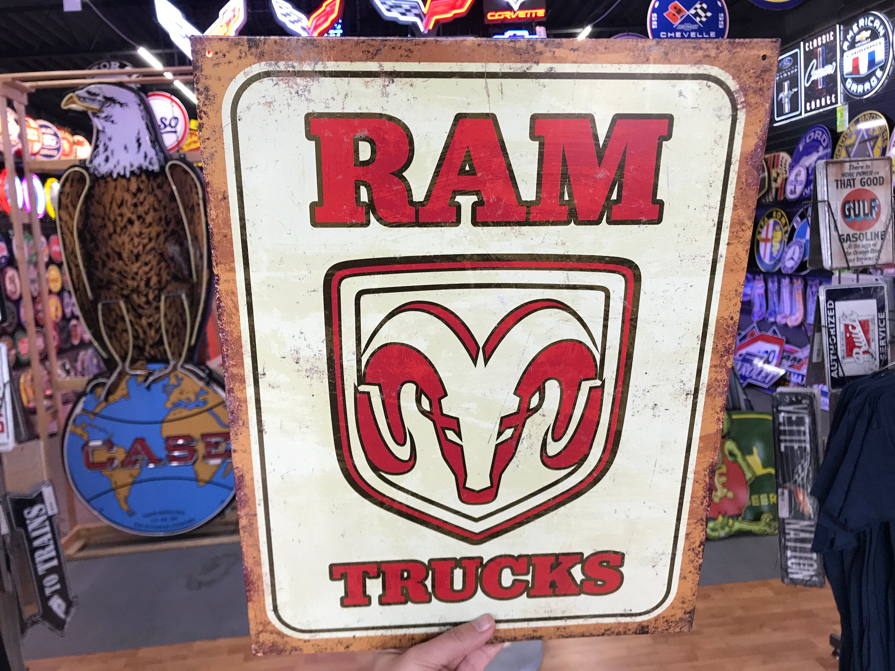 Dodge Ram Country Tin Sign Garage Decor for Men Housewarming Gifts for ...