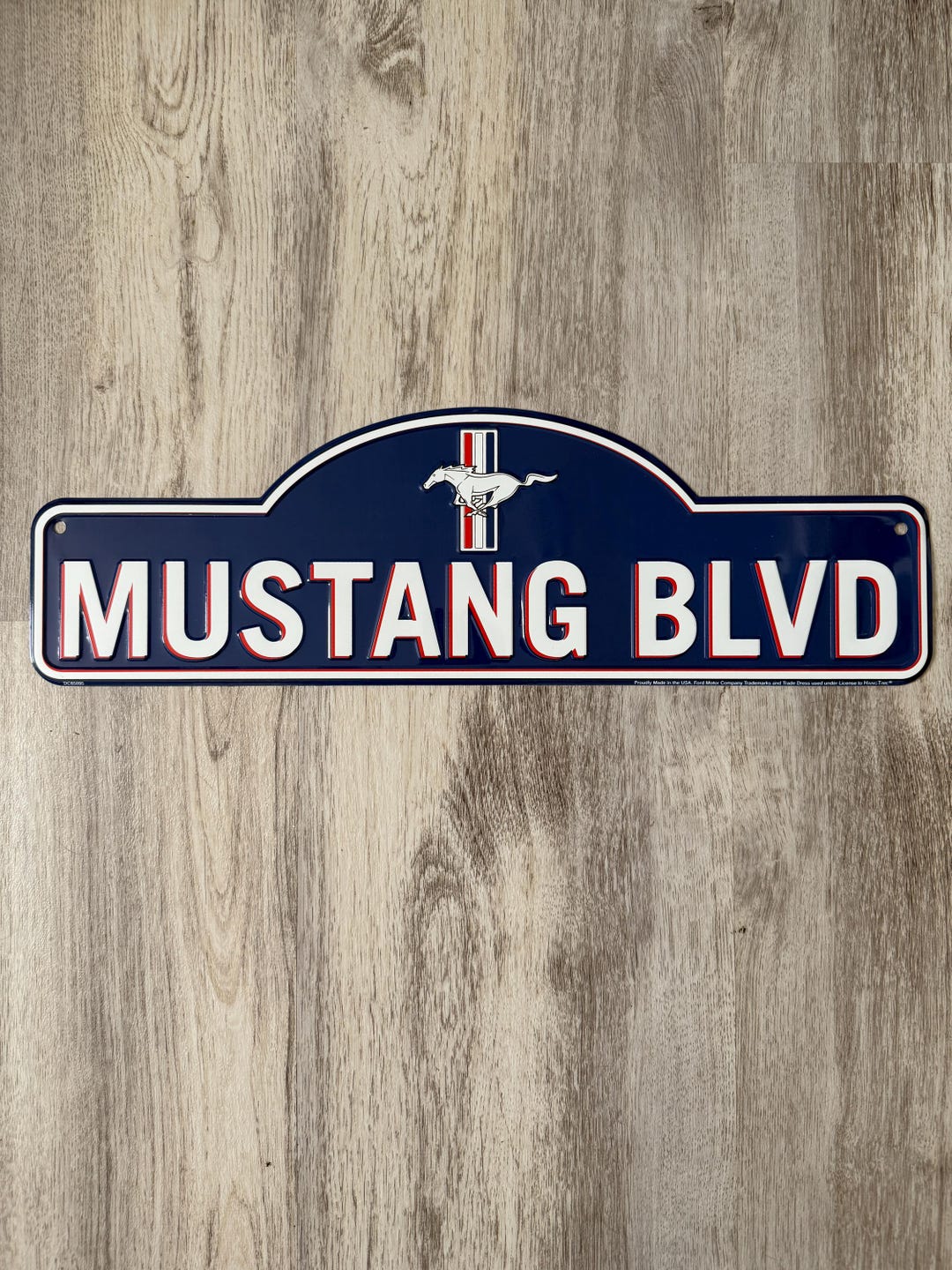 Ford Mustang Blvd Sign Mustang Gifts Teenage Boy Gifts Gift for Car ...