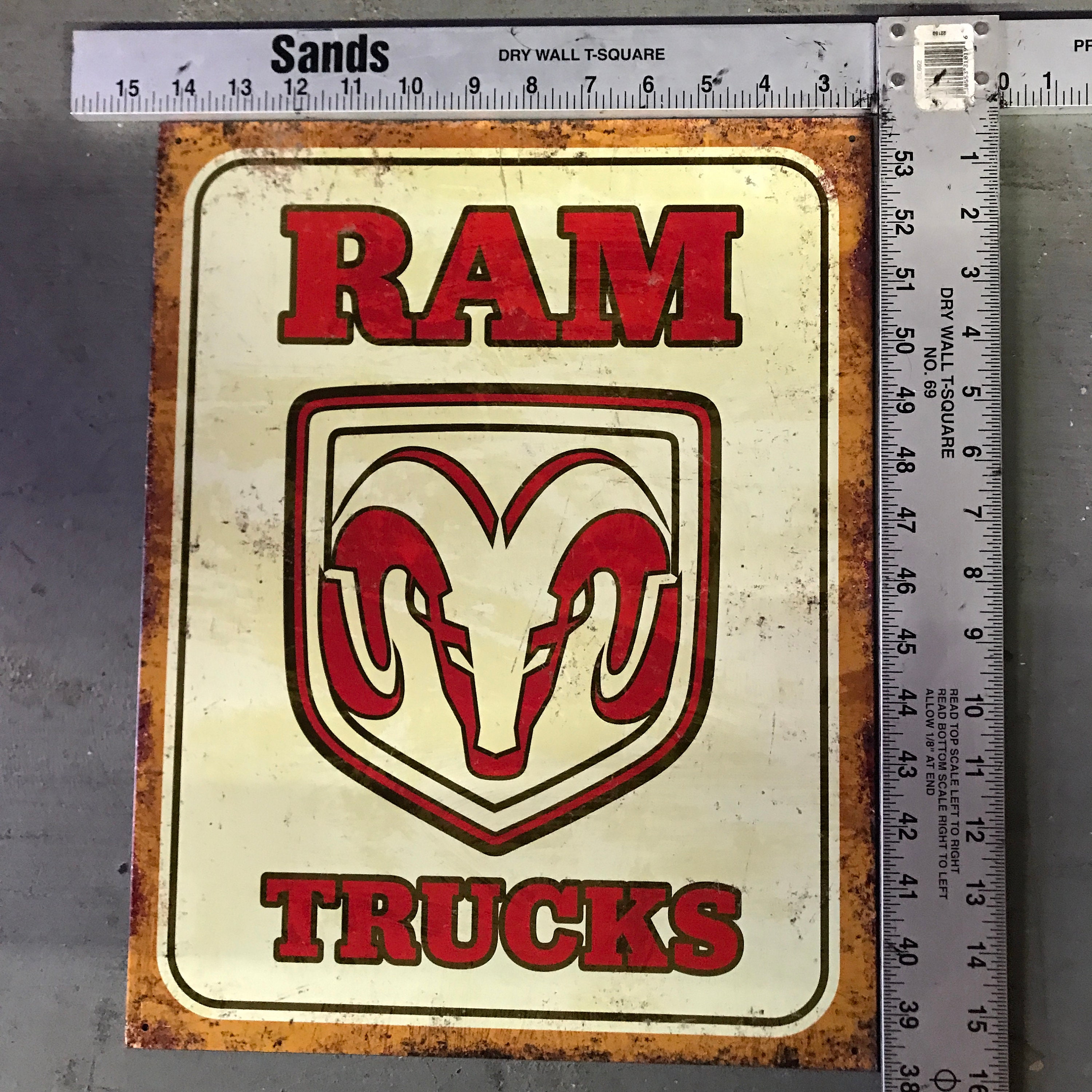 Dodge Ram Country Tin Sign Garage Decor for Men Housewarming Gifts for ...