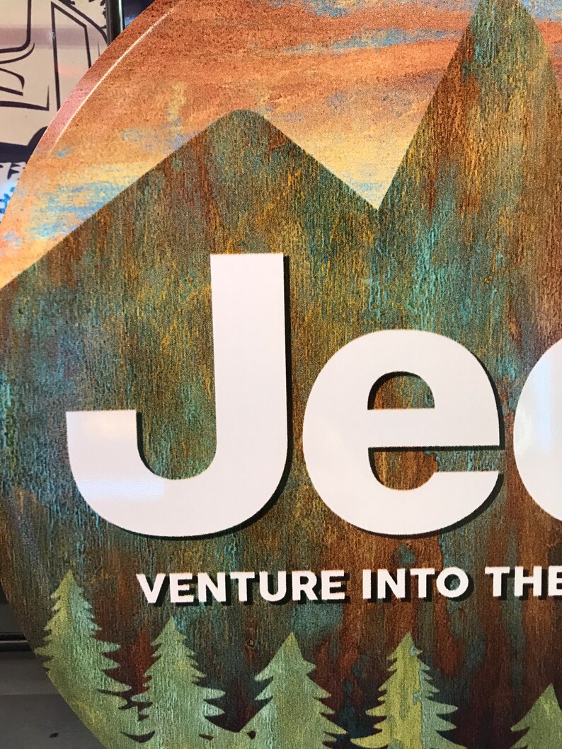 Jeep Made to Explore Small Tin Sign Cute Boys Nursery Decor Adventure ...