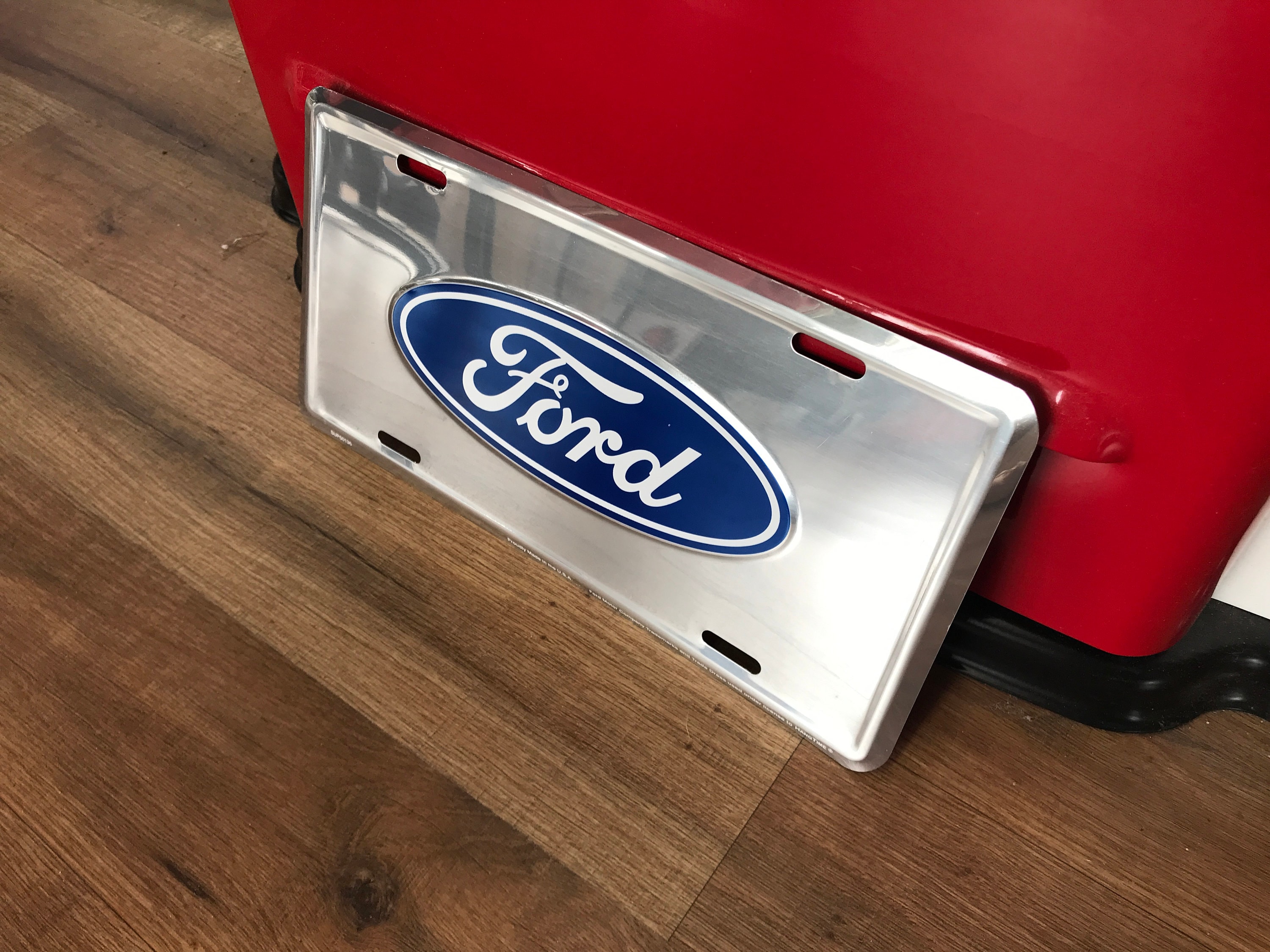 Ford Oval License Plate Ford Vanity Plates Garage Decor for Men 16th ...