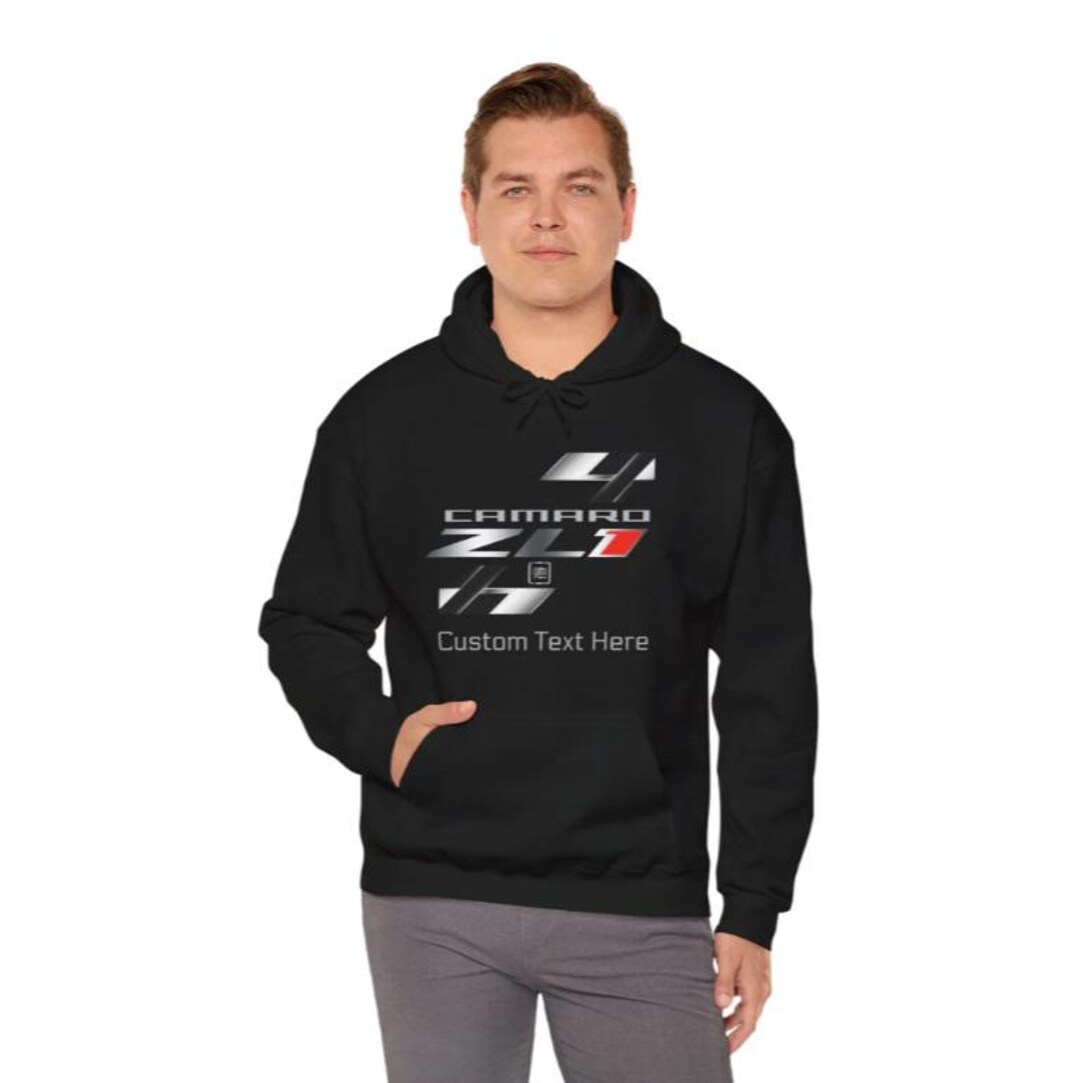 Personalized Camaro ZL1 Racing Flag Hoodie Chevy Camaro Apparel Custom ...