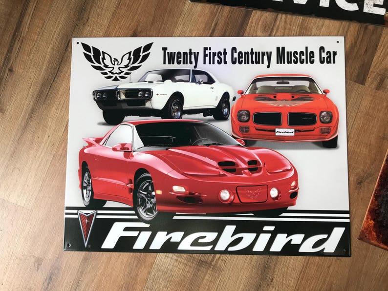 Pontiac Firebird Garage Sign GMC Garage Decor for Men Housewarming ...