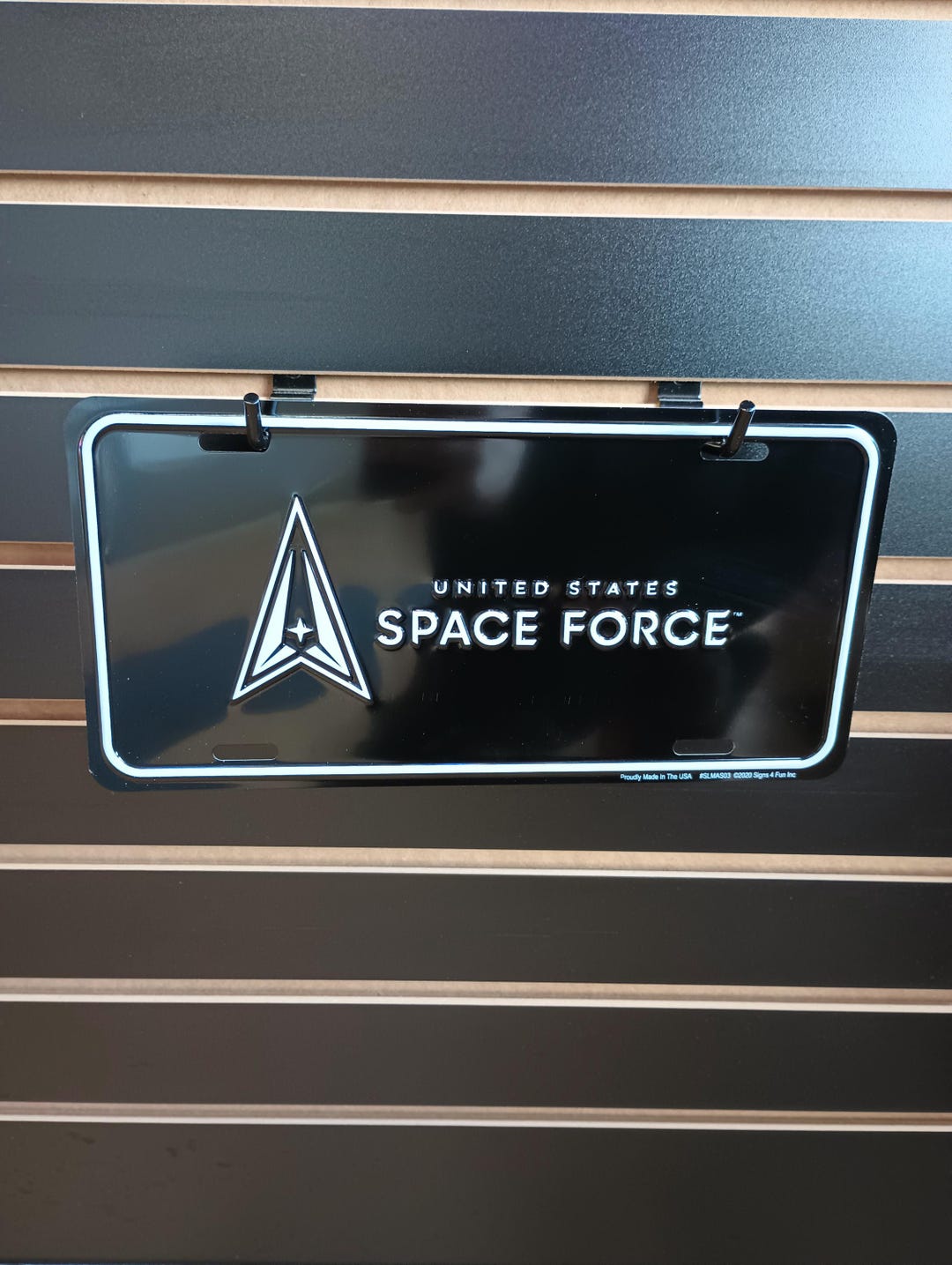 United States Space Force License Plate US Space Force Vanity Plate ...