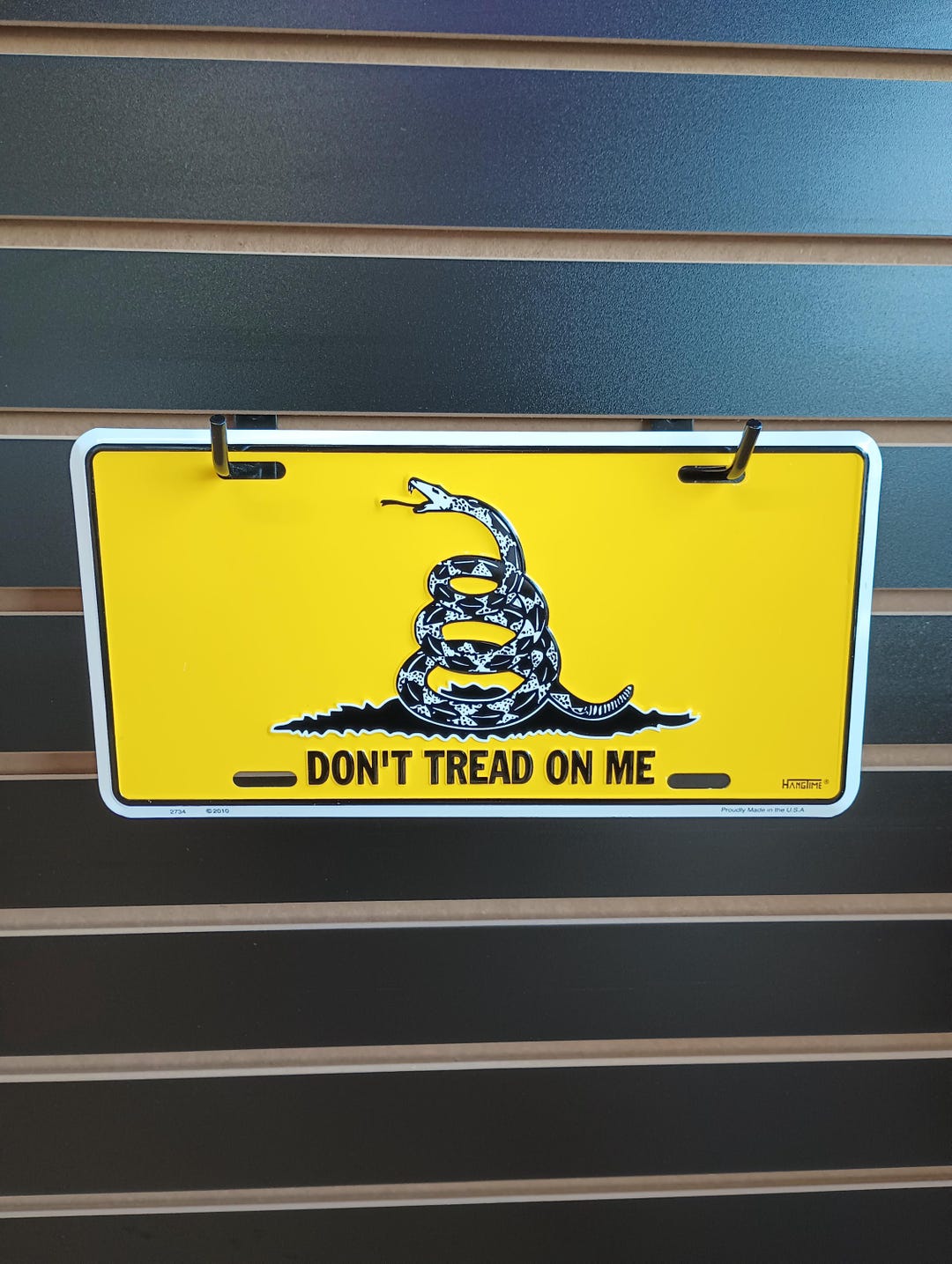 Don't Tread on Me License Plate 2A Signs Patriotic Vanity Plates Gifts ...