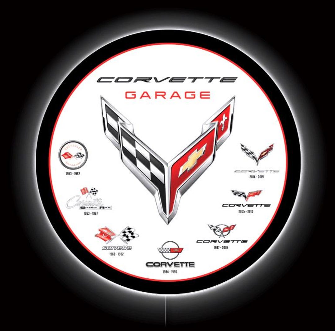 C8 Corvette LED Sign Chevy Corvette Gift Teenage Boy Gifts 16th ...