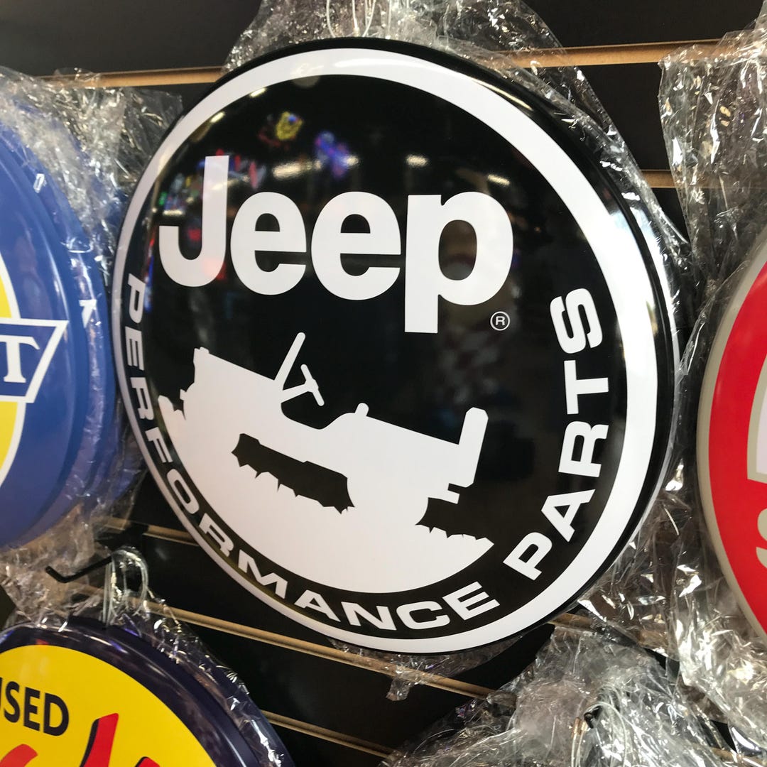 15 Jeep Automotive Wall Art Curved Metal Dome Sign Jeep Gifts She Shed ...