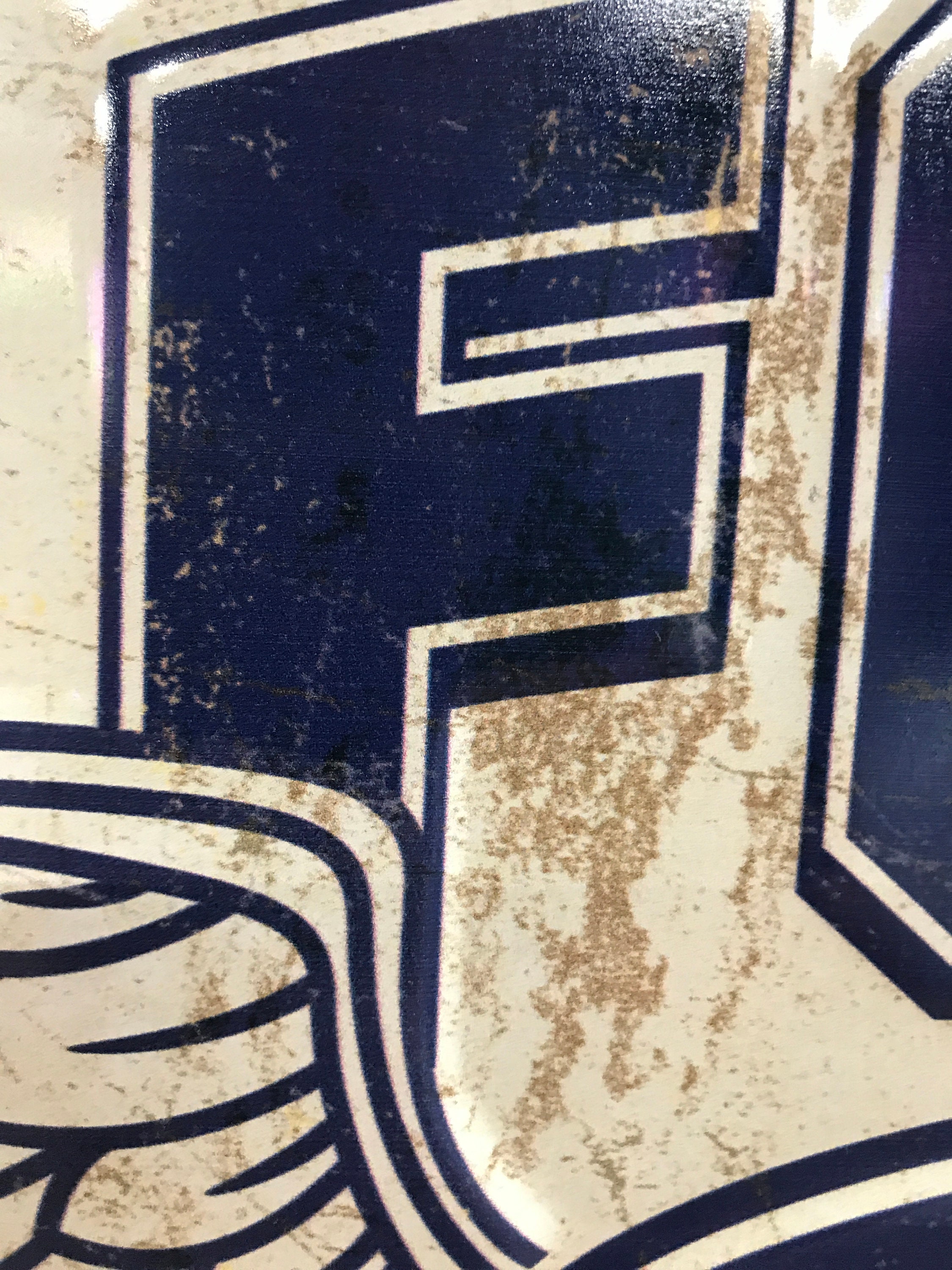 Ford Motors Die Cut Tin Sign Ford Winged Logo Sign Garage Decor for Men ...