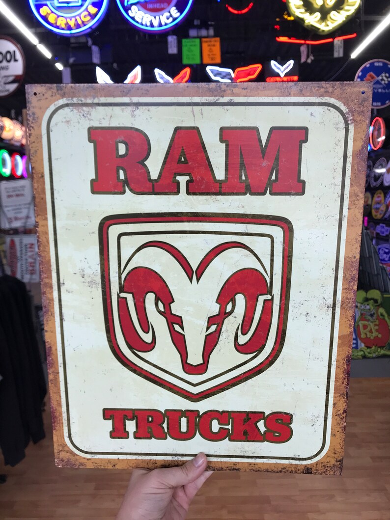 Dodge Ram Country Tin Sign Garage Decor for Men Housewarming Gifts for ...