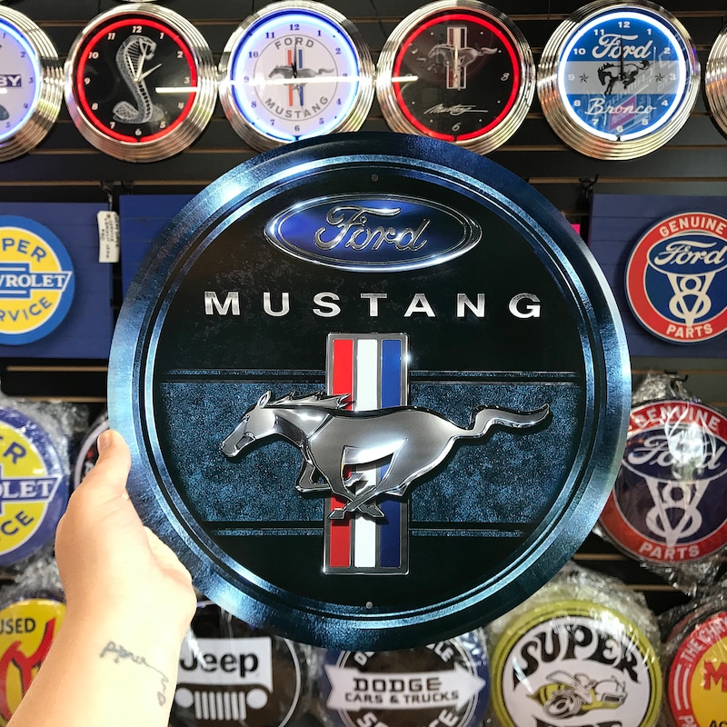 Mustang Garage Sign - Etsy