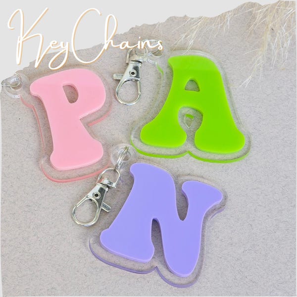 Acrylic Initials - Etsy