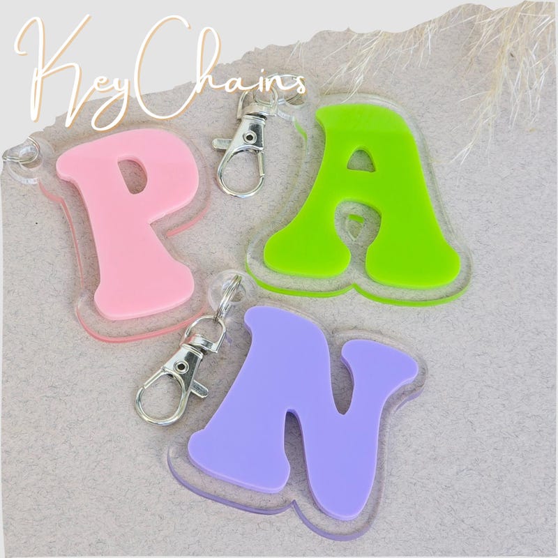 Acrylic Keychain - Etsy