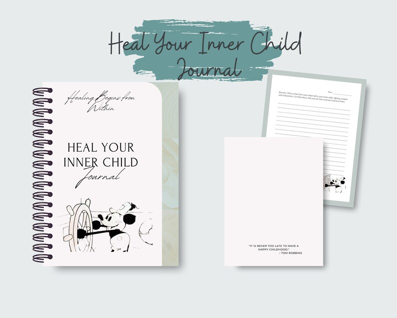 Printable Inner Child Healing Journal Emotional Wellness, Guided ...