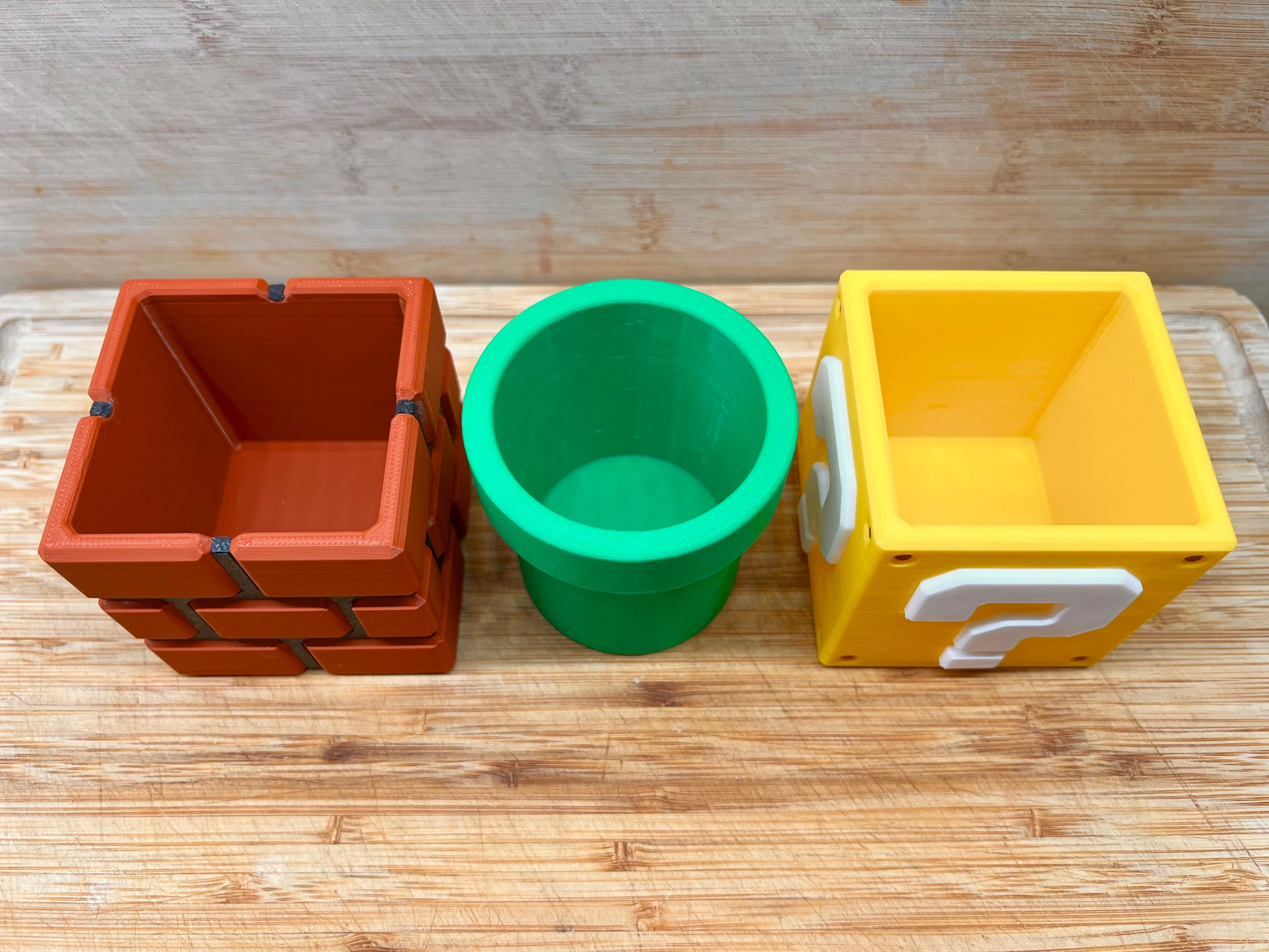 Super Mario Planter/ Plant Pot Set - Etsy