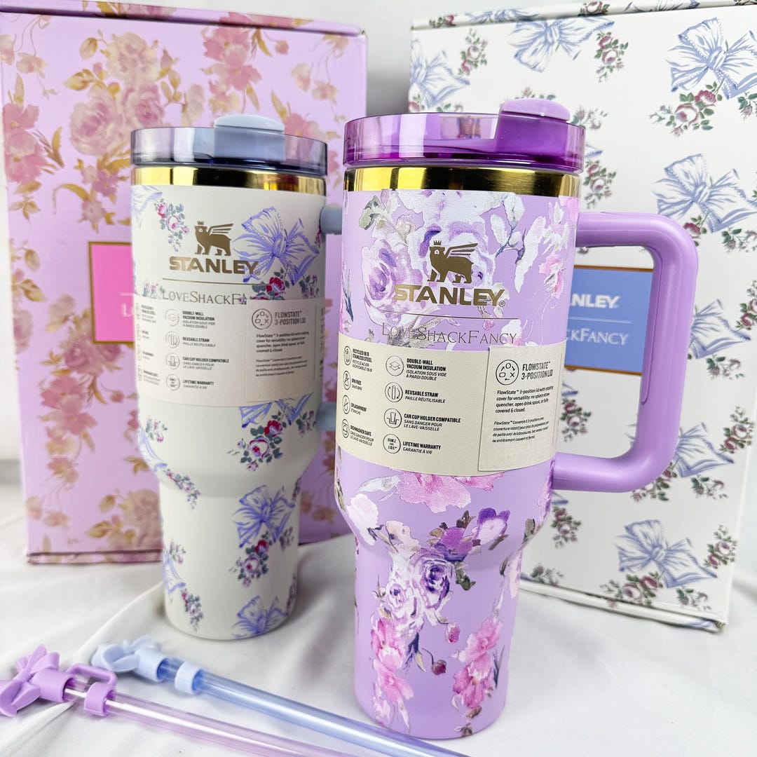 Custom Love Shack Fancy Quencher Tumbler 40 OZ Tumbler,stanley ...