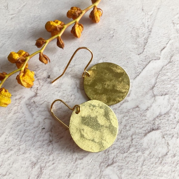 Brass Disc - Etsy UK