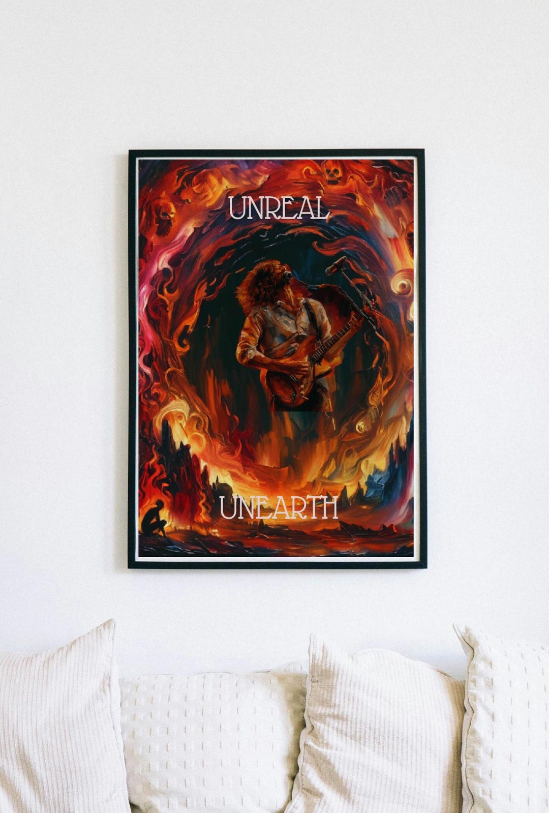 Hozier Unreal Unearth-inspired Poster Dante's Inferno Ethereal Music ...