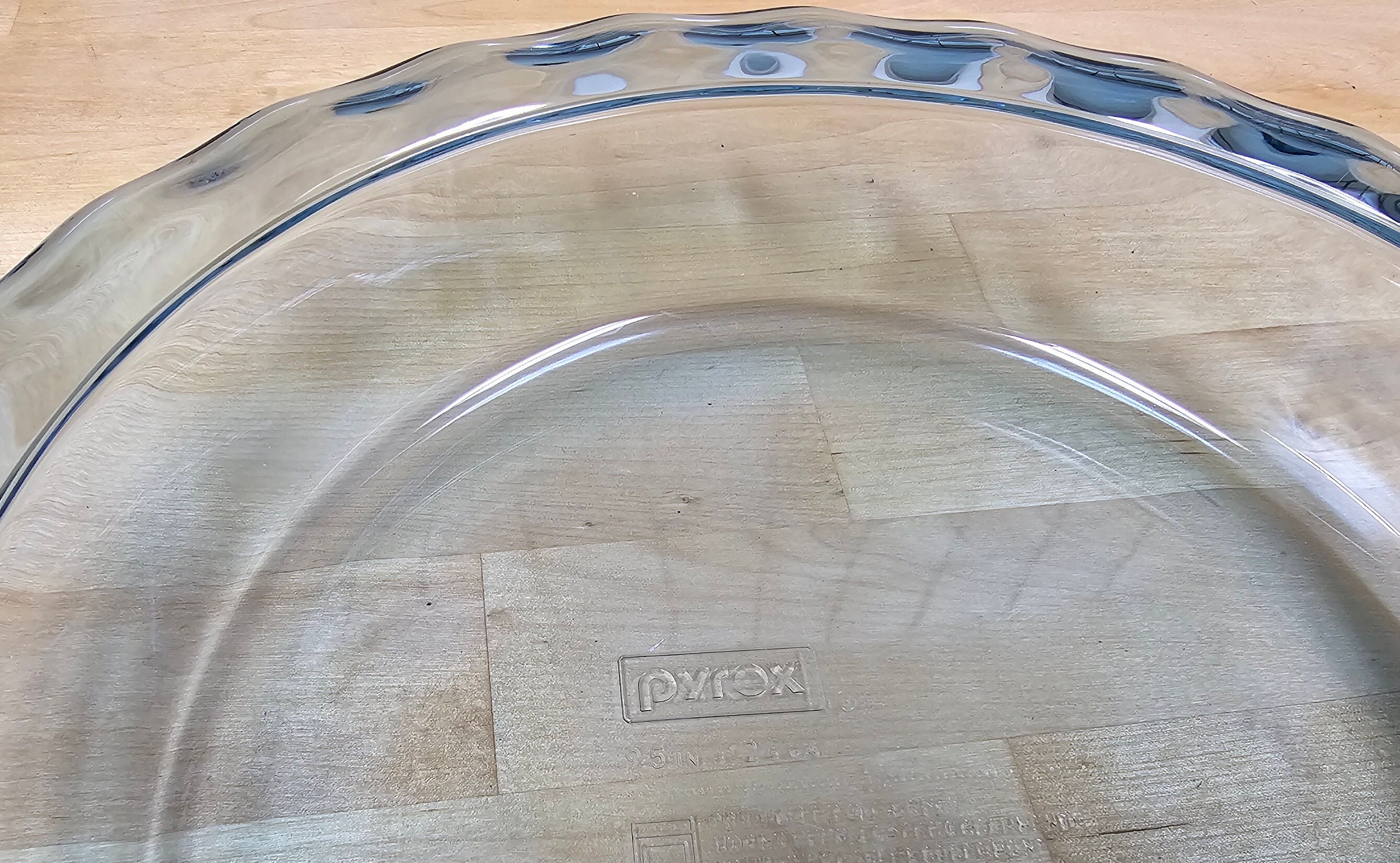 Blue Fluted Pyrex Deep Dish Pie Plate 1980's - Etsy