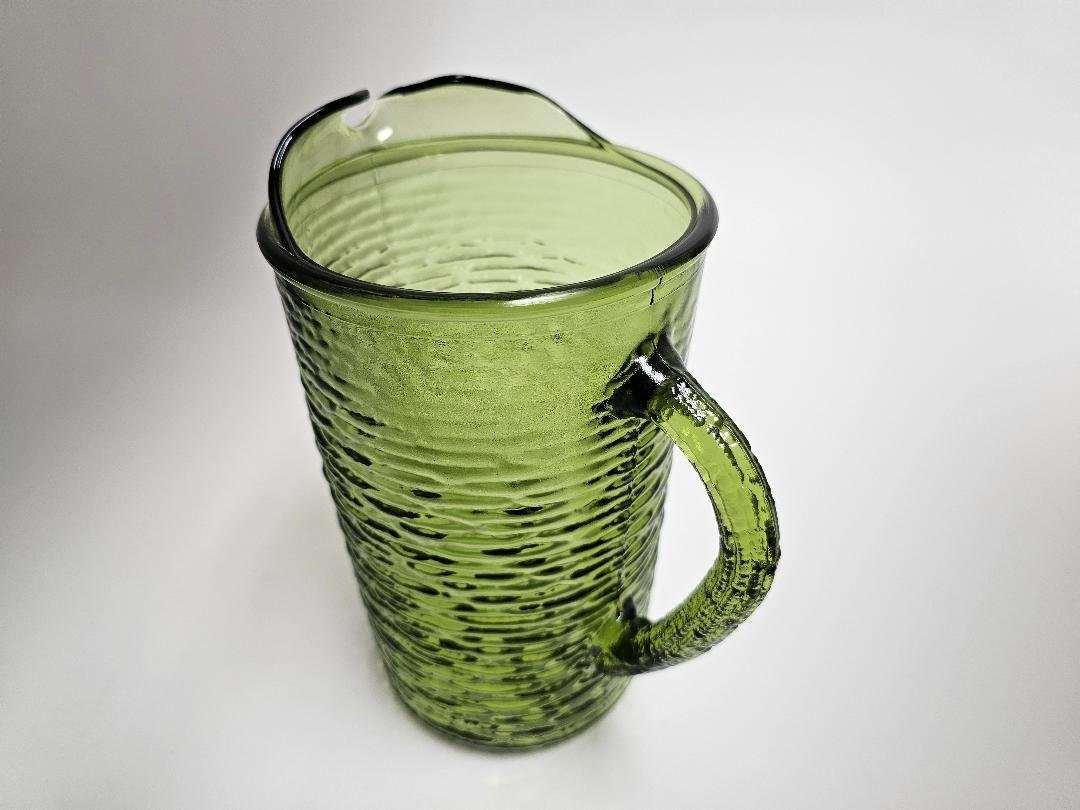 Vintage Anchor Hocking Soreno Pitcher - Etsy