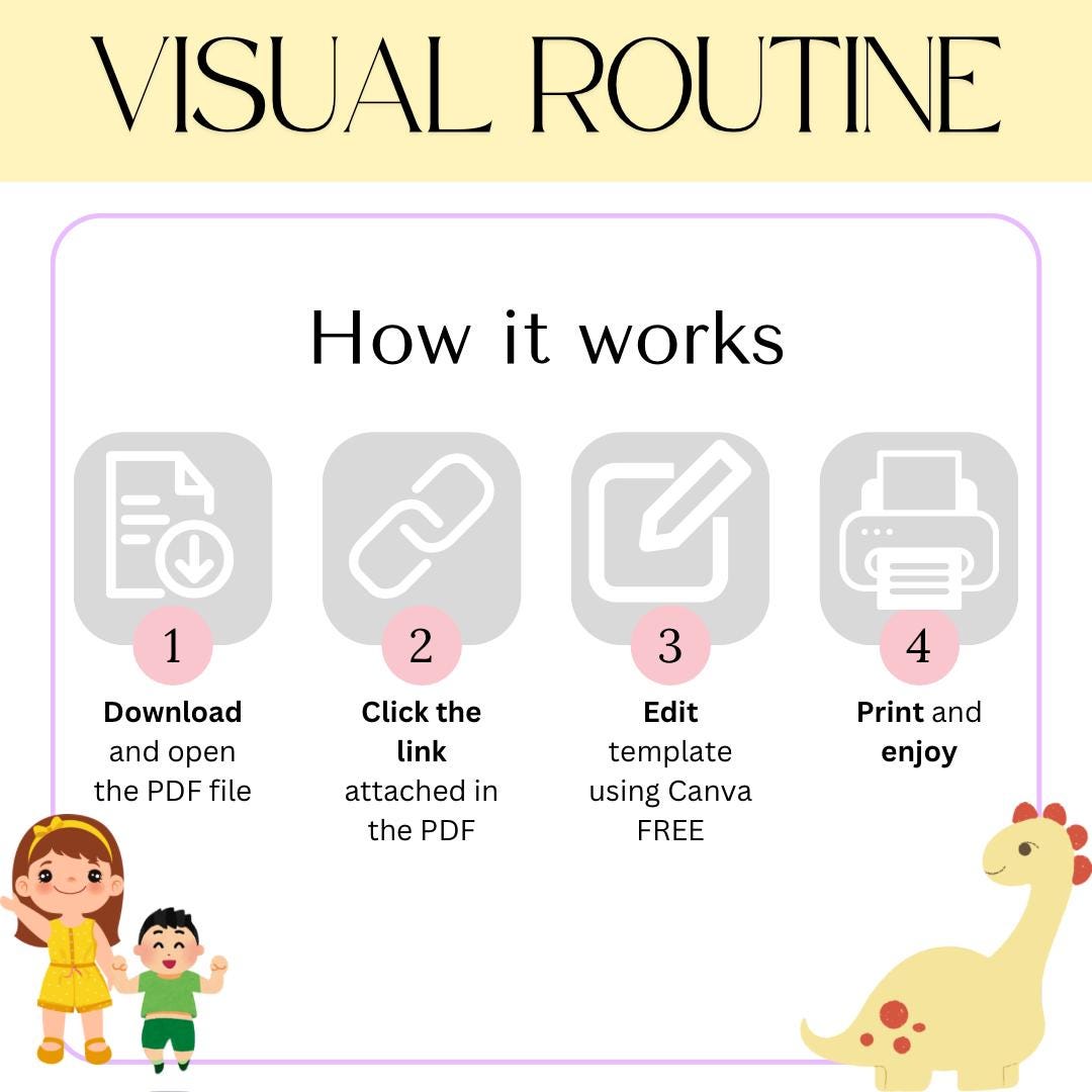 Pastel Visual Planner for Early Years Teachers | Printable Daily ...