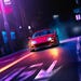 Toyota Supra Cyberpunk Art Print: Neo-tokyo Night Drive (digital ...
