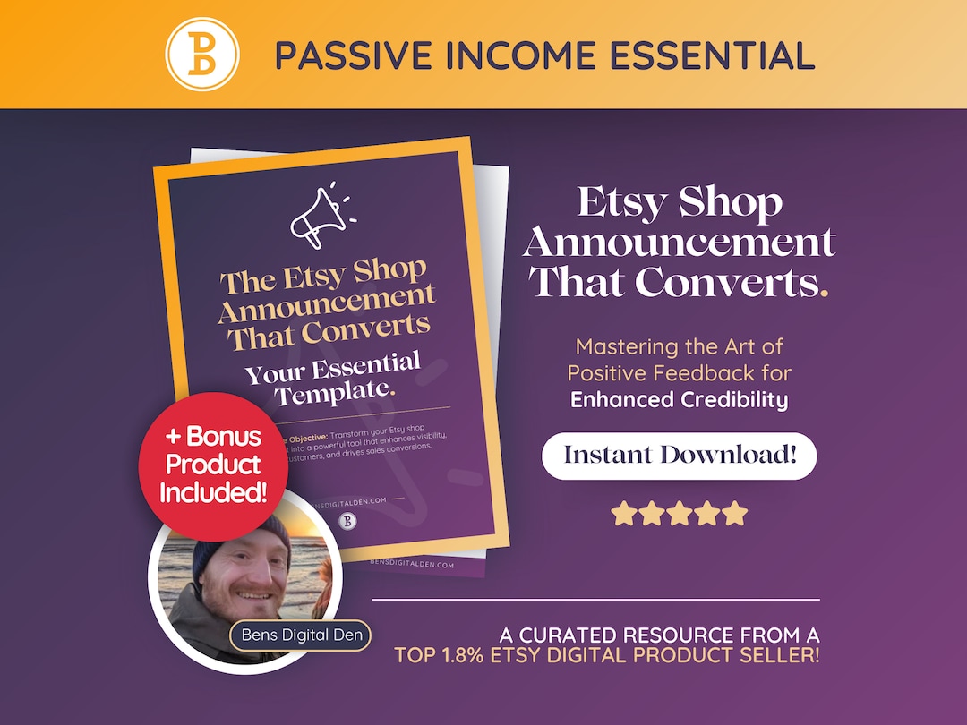 How to Write Effective Etsy Shop Announcements That Convert: Step-by ...