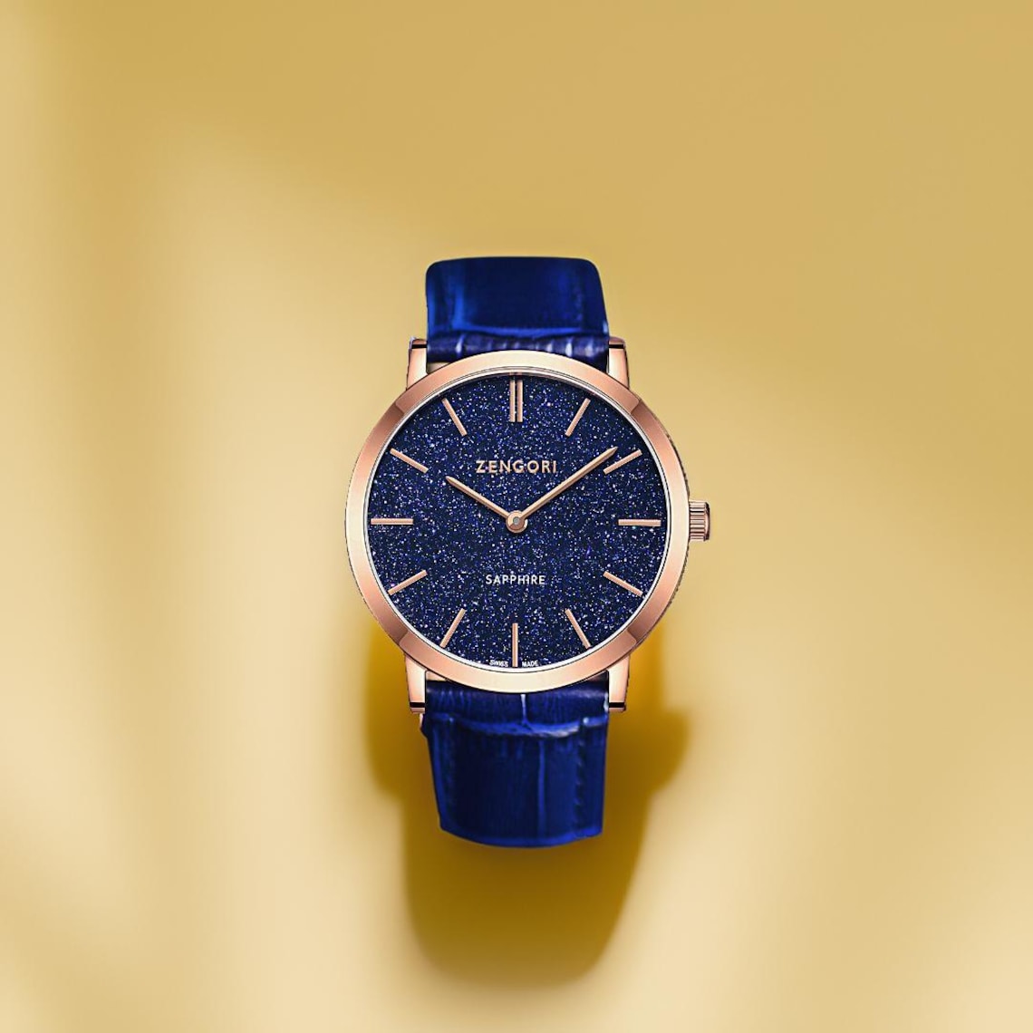 Blue Sandstone Watch, Sand Stone Watch, Classic Ladies Watch, Unisex ...