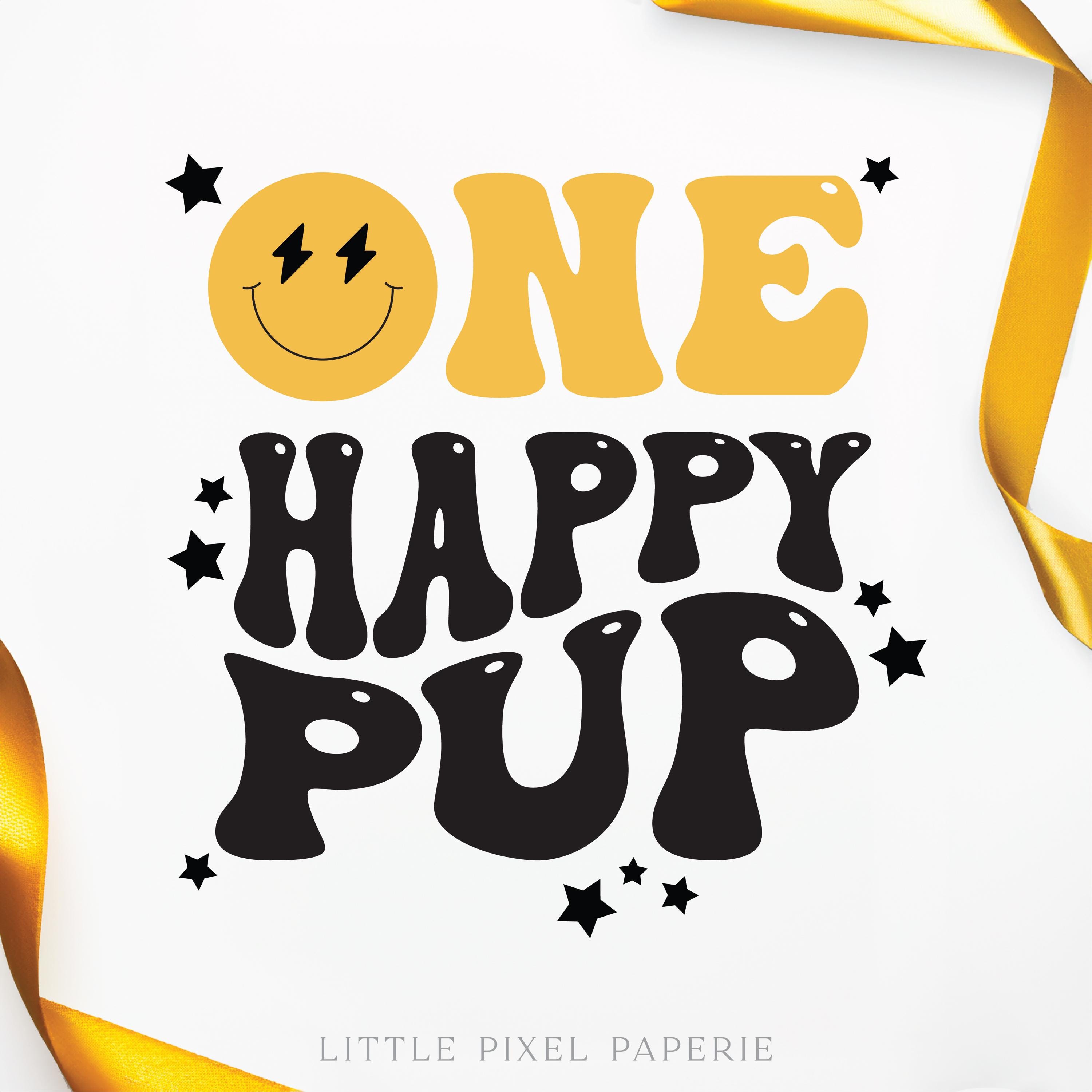 One Happy Dude SVG, 1st Birthday Party, First Birthday Boy, DIY Decor ...