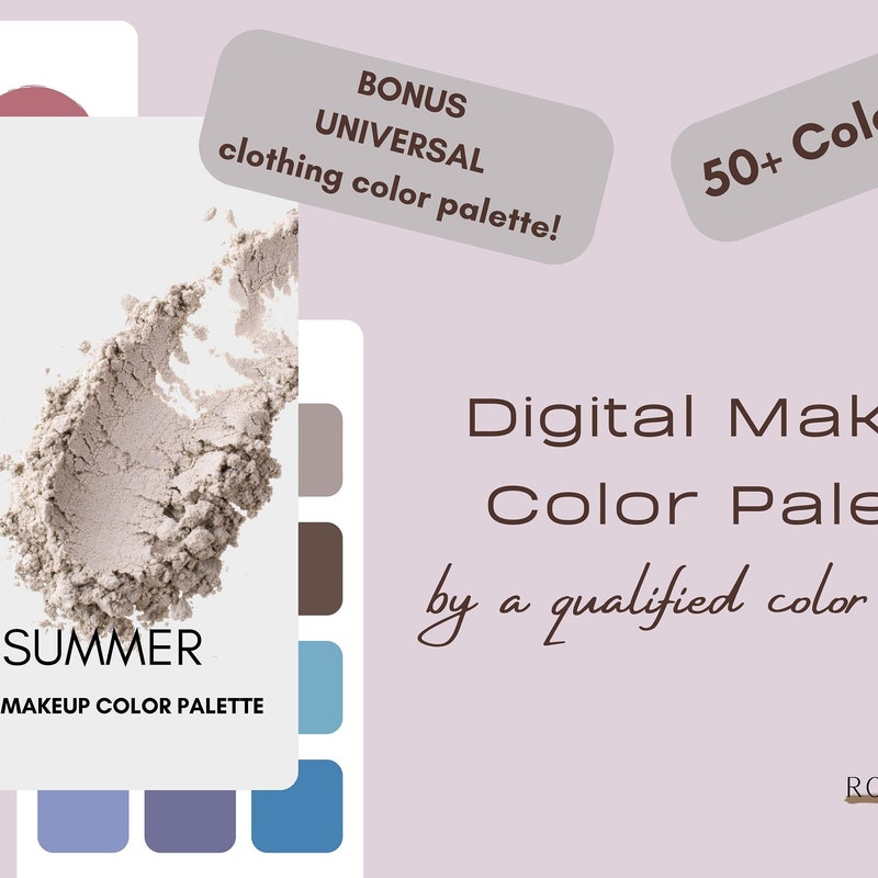 Soft Summer Color Swatches - Etsy