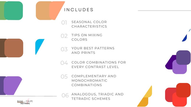 True Spring Color Combinations Guide Color Analysis Warm Spring Color ...