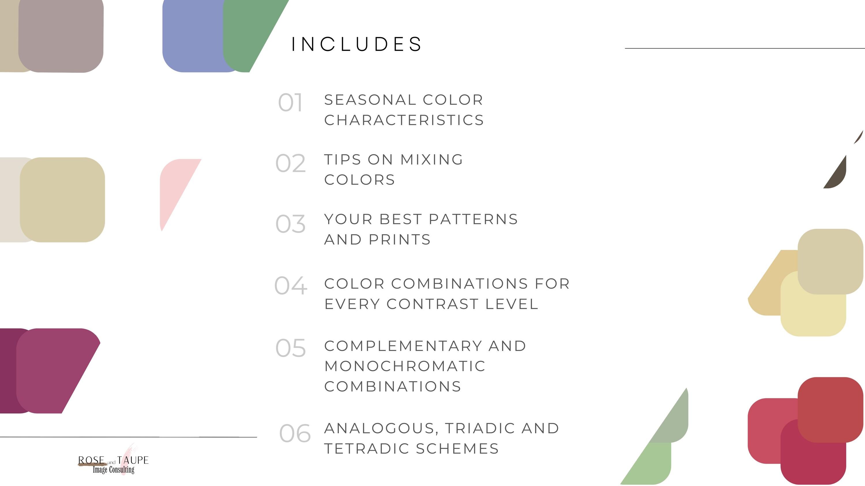 Soft Summer Color Combinations Guide Color Analysis Muted Summer Color ...