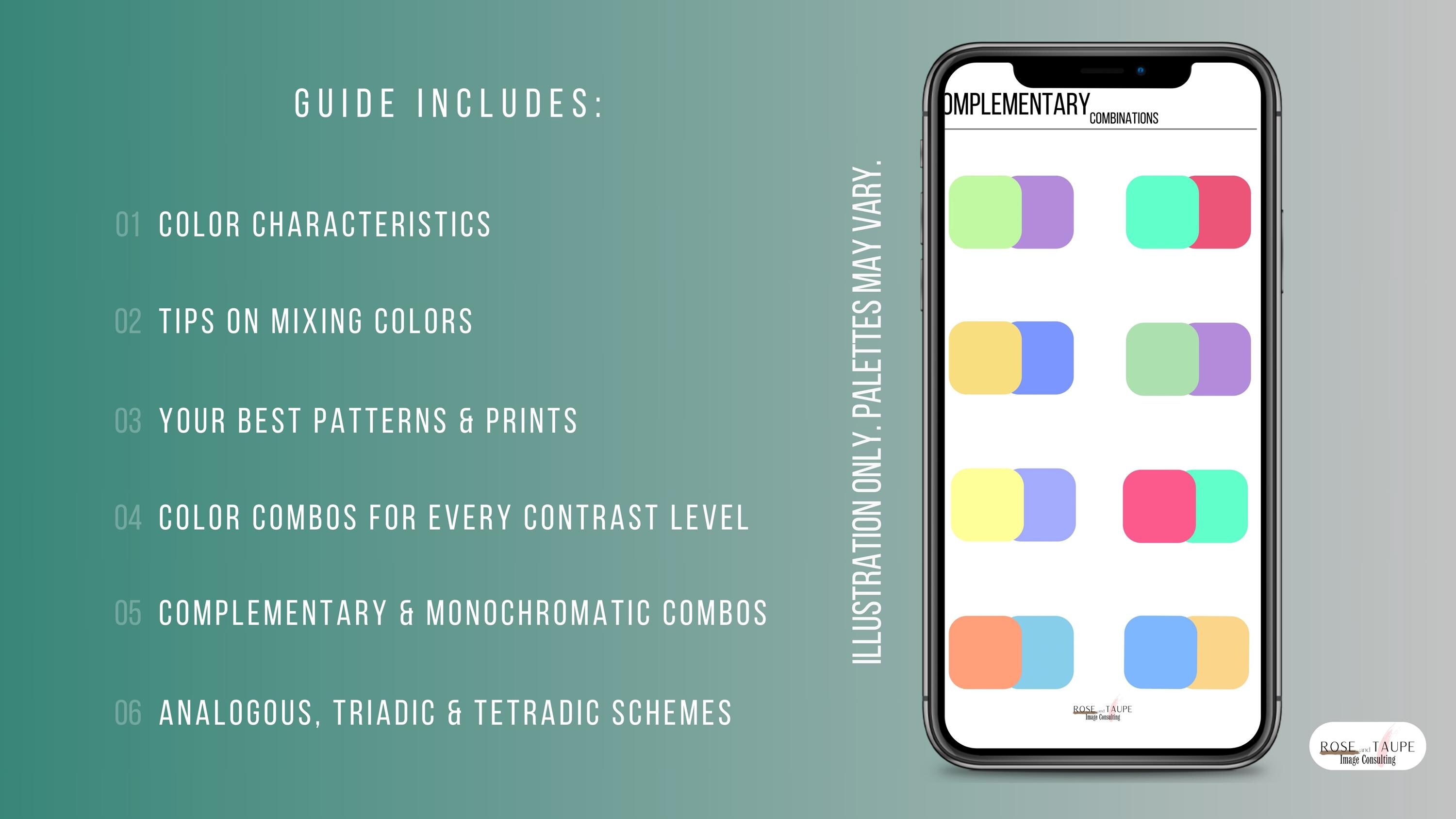 True Summer Color Combinations Guide - Color Analysis - Cool Summer ...