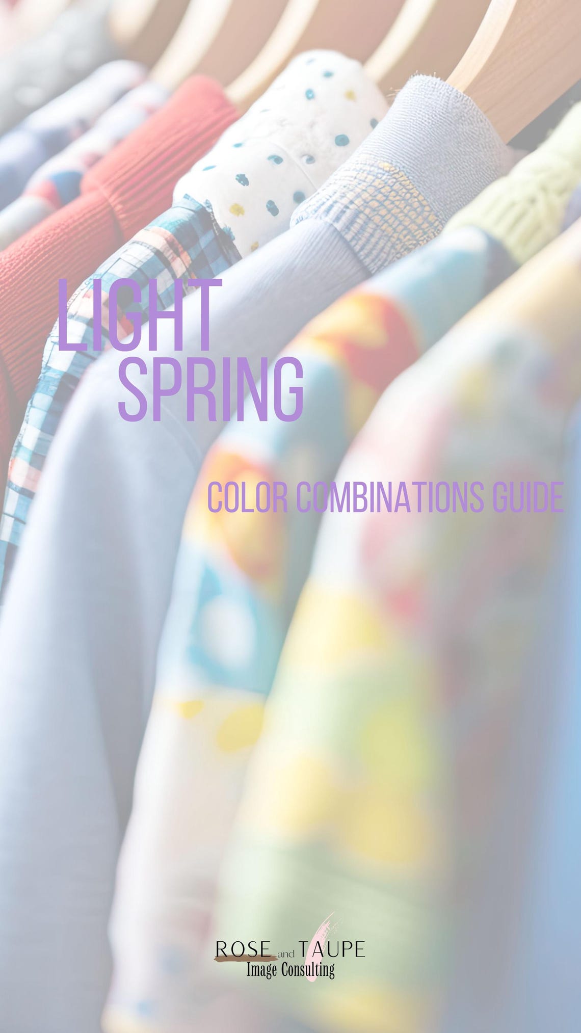 Light Spring Color Combinations Guide - Color Analysis - Light Spring ...