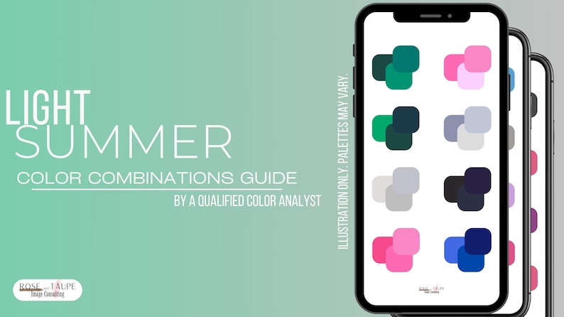 Light Summer Color Combinations Guide: 90+ Outfit Ideas (PDF Download ...