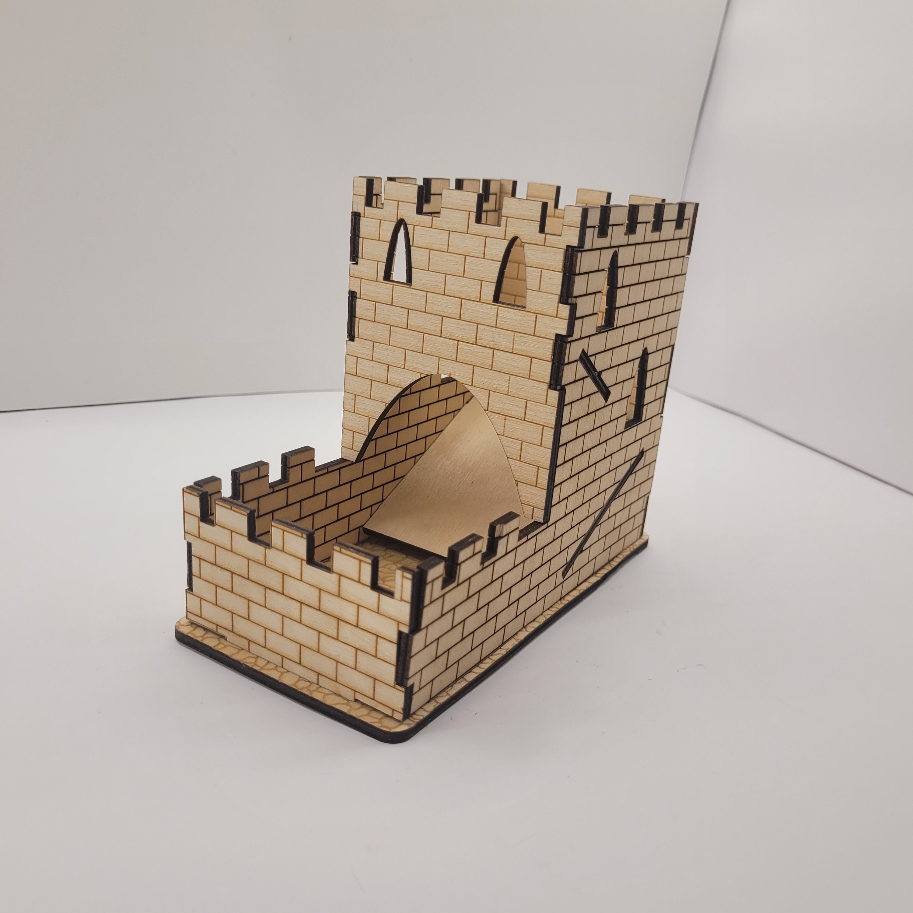 Dice Tower Laser Cut Files SVG PSD PDF Affinity Dxf for Rpg Games Board ...