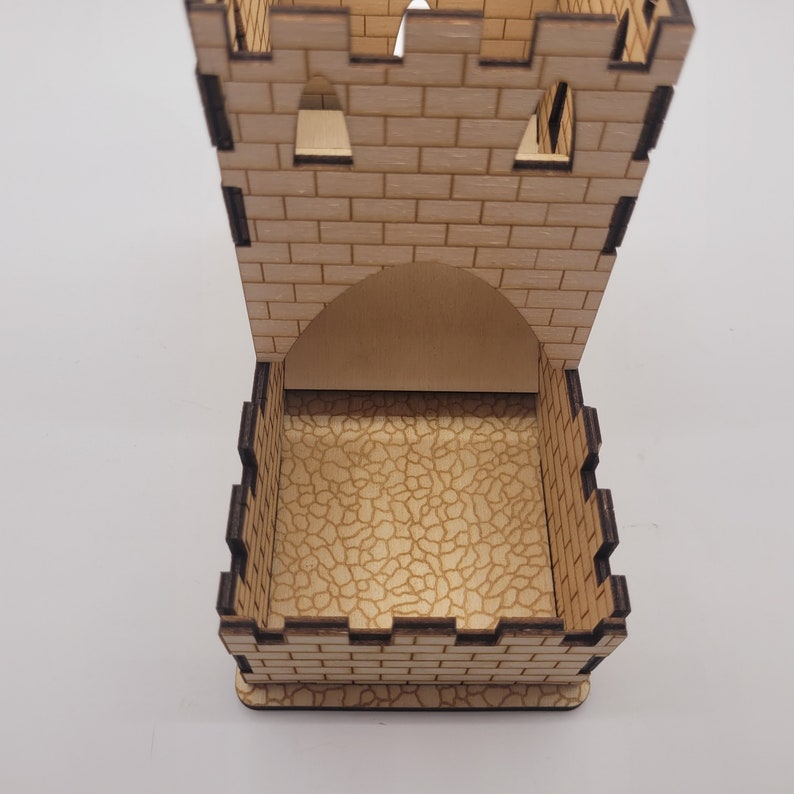 Dice Tower Laser Cut Files SVG PSD PDF Affinity Dxf for Rpg Games Board ...